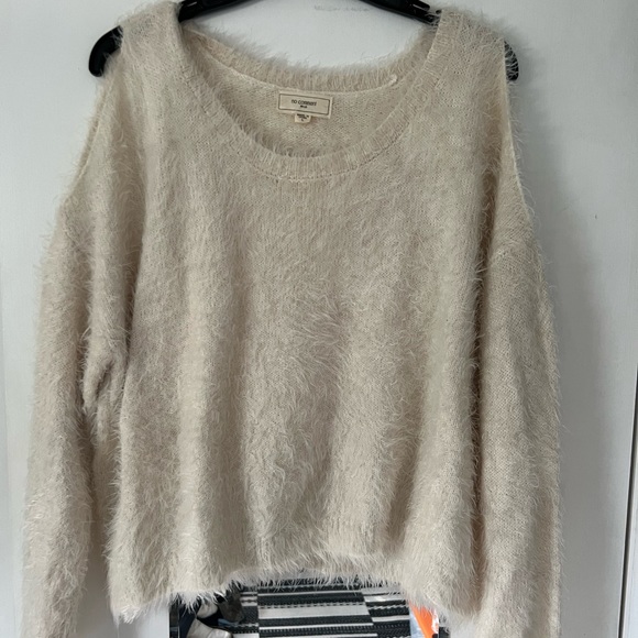 Tops | Furry Top With Should Cut Outs | Poshmark